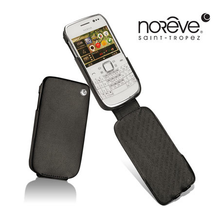 Noreve Tradition A Leather Case for Nokia E6 - Black