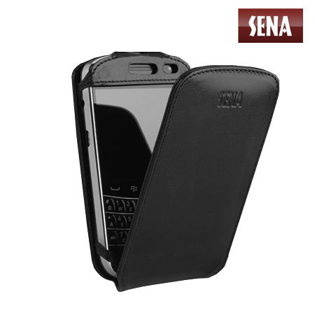 Sena Premium Leather Leather Case for BlackBerry Bold 9900 - Black
