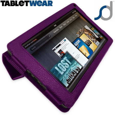 SD TabletWear Smart Case for Amazon Kindle Fire - Purple