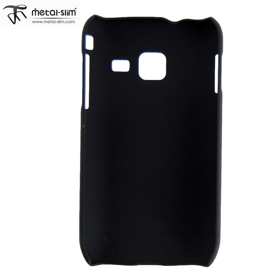 Metal-Slim Case for Samsung Wave Y - Black