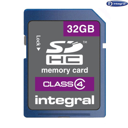 32GB Integral SDHC Card Class 4