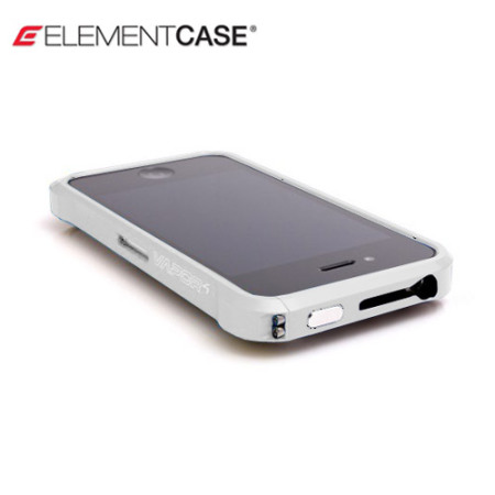 ElementCASE Vapor 4+ Bumper Case for iPhone 4S / 4 - White