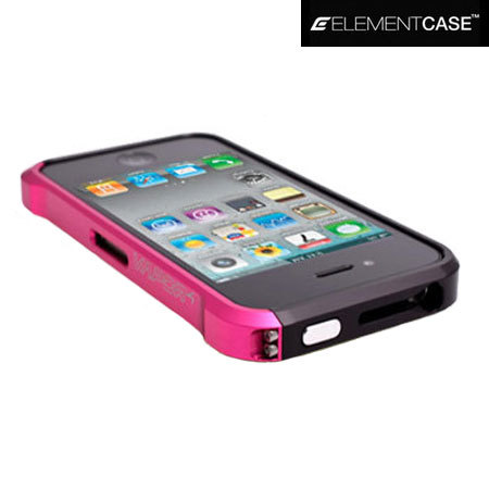 ElementCASE Vapor 4 Bumper Case for iPhone 4S / 4 - Pink