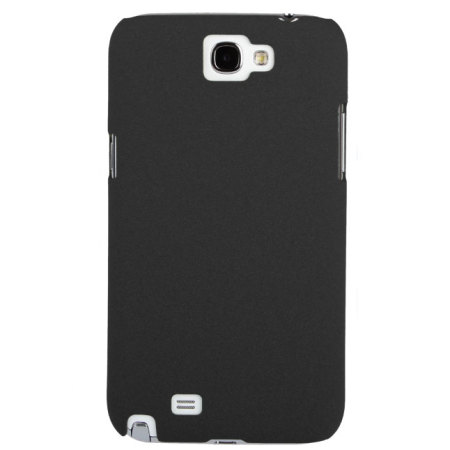 Ultra Thin Textured Hard Case for Samsung Galaxy Note 2 - Black