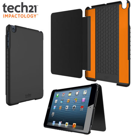 Tech21 Impact Snap with Cover for iPad Mini 3 / 2 / 1 - Black