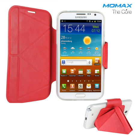 Momax The Core Smart Case for Samsung Galaxy Note 2 - Red