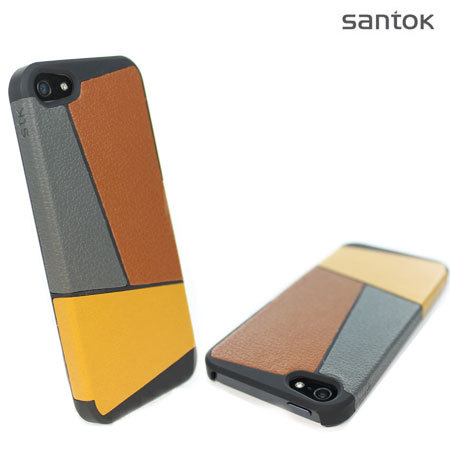 STK Art Deco Case for iPhone 5S / 5 - Brown