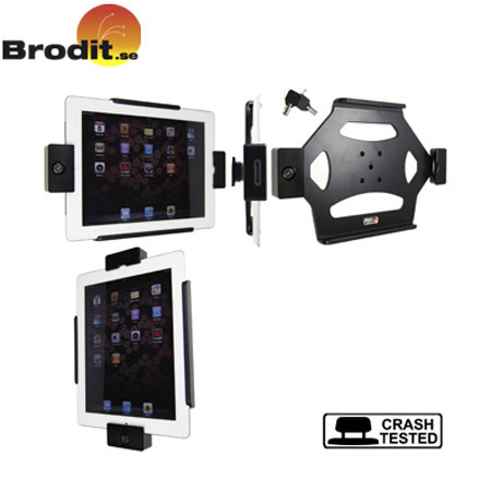 Brodit Wall Mount with Pass Through Connector - iPad 2 / 3