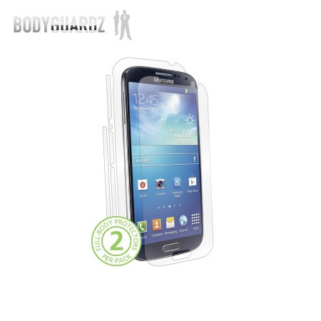 BodyGuardz Samsung Galaxy S4 Full Body Protector - Twin Pack