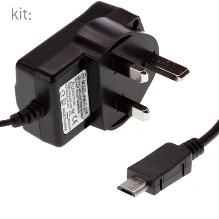 Kit: Micro USB Mains Charger - 1 Amp