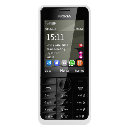 Nokia 301 White Nokia 301 | All The Phone I Need, And Then Some. I've
