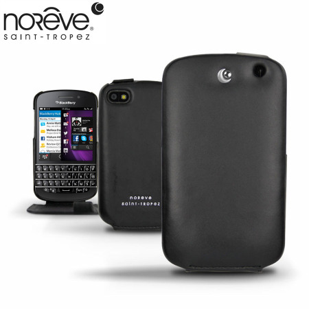 Noreve Tradition Leather Case for BlackBerry Q10 - Black
