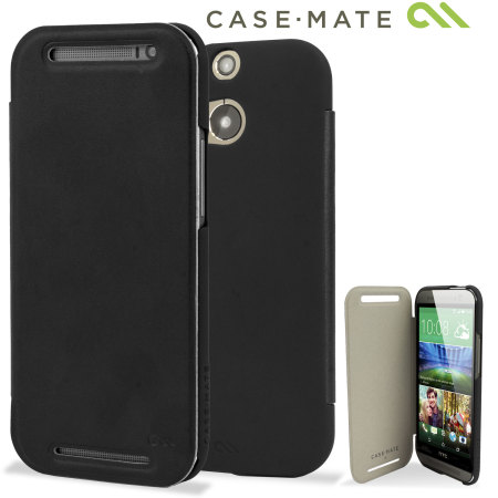 Case-Mate Slim Folio Case for HTC One M8 - Black