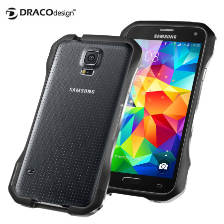 Bumper Samsung Galaxy S5 Draco Supernova S5 Aluminium – Noir Meteor