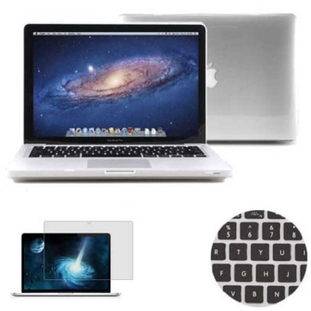 Total Protection Pack for MacBook Pro 13 inch - Clear