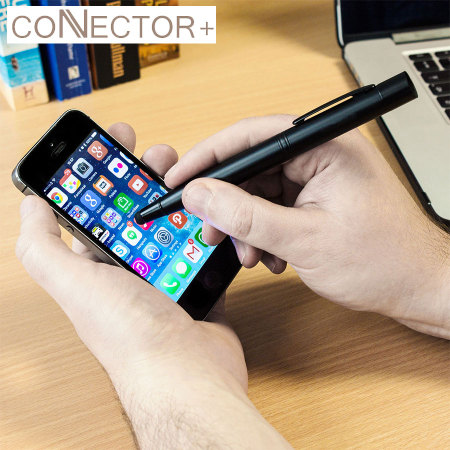 Connector+ 4-in-1 Power Stylus Pen 700mAh - Black