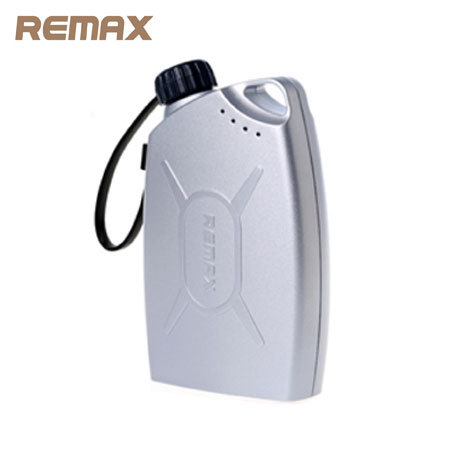 Remax Gas Station 10,000mAh Power Bank - Silver