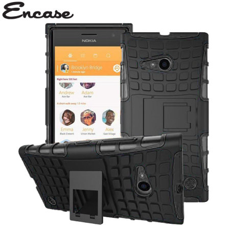 Encase ArmourDillo Nokia Lumia 735 Protective Case - Black