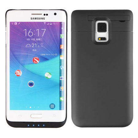 Power Jacket Samsung Galaxy Note Edge Battery Case 3800mAh - Black