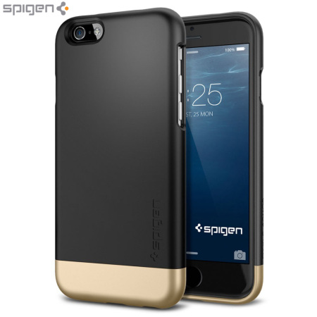 Spigen Style Armor iPhone 6S / 6 Shell Case - Black