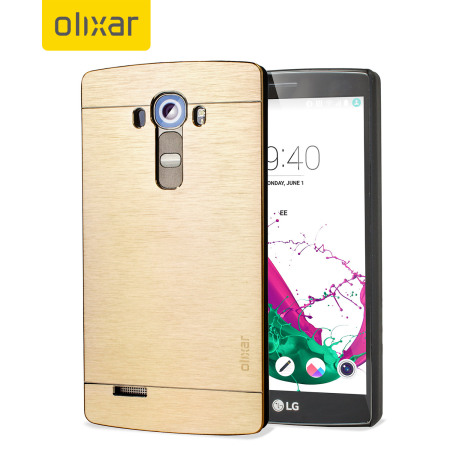 Olixar Aluminium LG G4 Shell Case - Gold