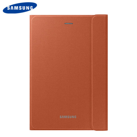 Official Samsung Galaxy Tab A 8.0 Book Cover - Orange