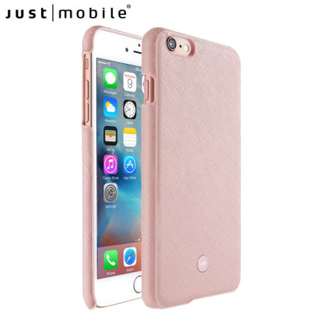 Just Mobile Quattro Genuine Leather iPhone 6S / 6 Case - Pink