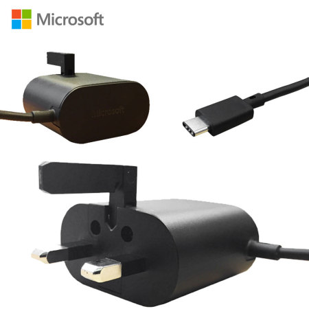 Official Microsoft 3.0A Fast USB-C Charger AC-100x - Black