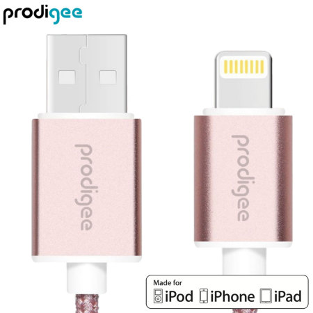 Prodigee Energee MFi Lightning Cable - Rose Gold
