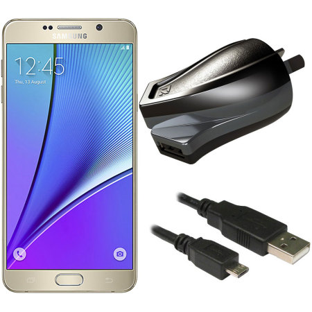 High Power 2.4A Samsung Galaxy Note 5 Wall Charger - Australian Mains