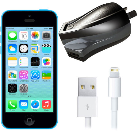 High Power 2.4A iPhone 5C Wall Charger - Australian Mains