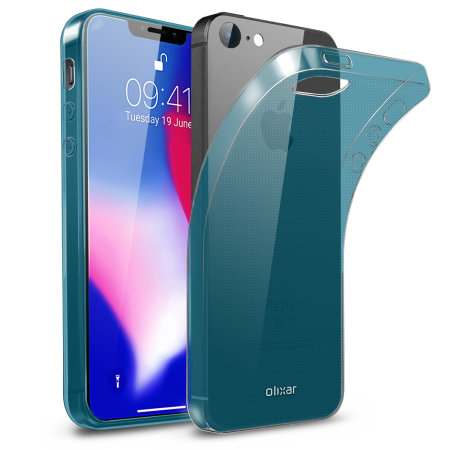 Olixar FlexiShield iPhone SE 2018 Gel Case - Blue
