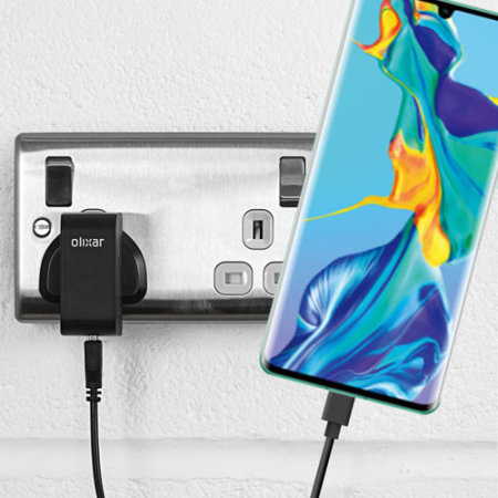 Olixar High Power Huawei P30 Pro Wall Charger & 1m USB-C Cable