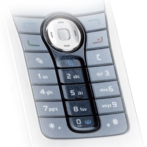 Genuine Nokia N90 Replacement Keypad - Light Blue