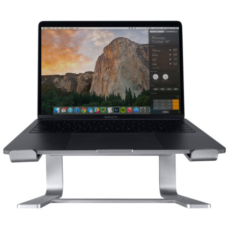 Macally Aluminium MacBook/Laptop Stand - Space Gray