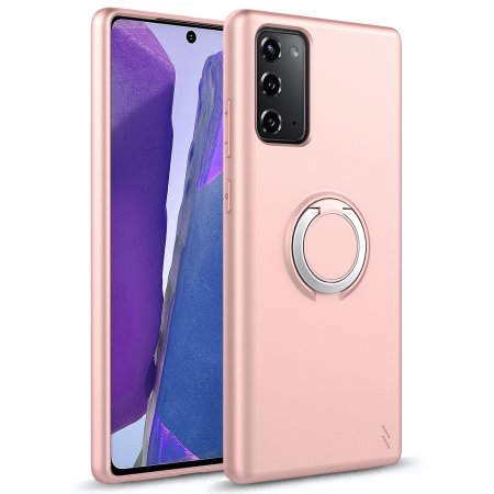 Zizo Revolve Series Samsung Note 20 5G Thin Ring Case - Rose Quartz Reviews