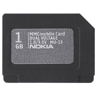 Nokia 1GB MultiMediaCard (MMCMobile) MU-13