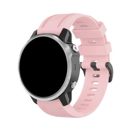 Olixar Pink Silicone Strap - For Garmin Watch Instinct 2s
