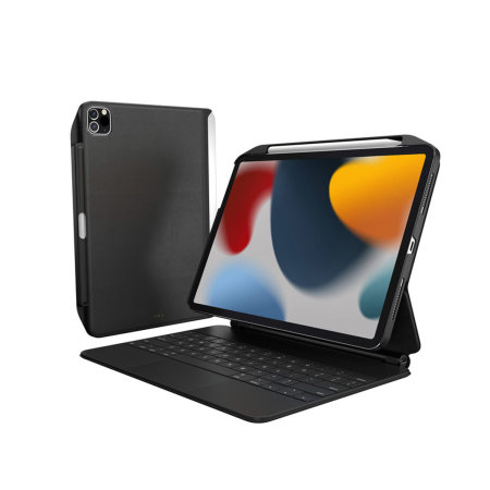 SwitchEasy Black Leather CoverBuddy Case 2.0 - For iPad Pro 12.9" 2022