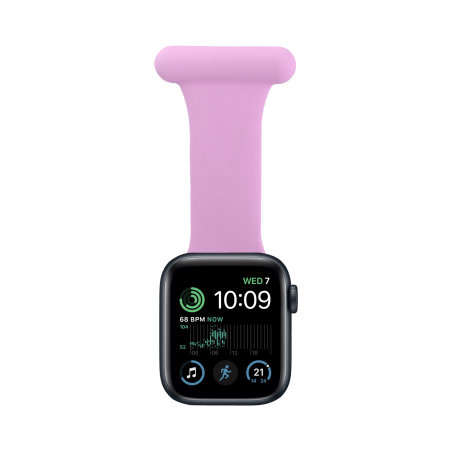Olixar Pink Apple Watch Pin Fob for Nurses - For Apple Watch Series SE ...