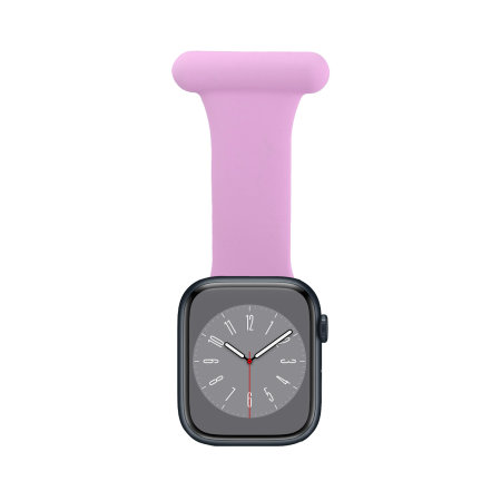 Olixar Pink Apple Watch Pin Fob for Nurses - For Apple Watch Series 8 45mm