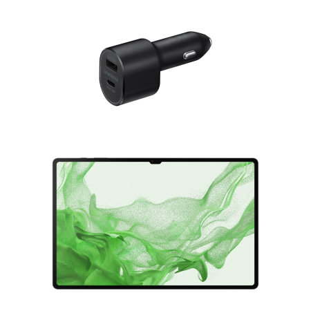 Official Samsung 60W Dual Port PD USB-C Fast Car Charger & Cable - For ...
