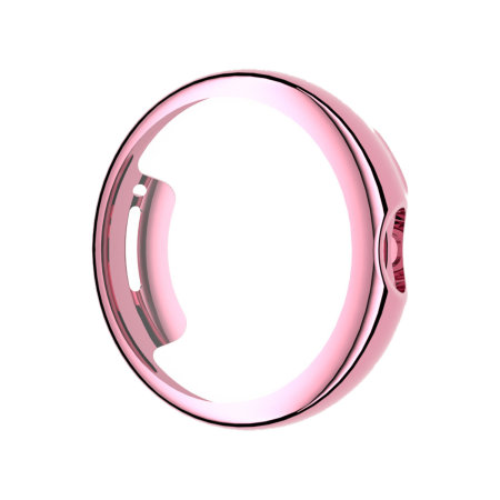 Olixar Ultra-Thin Soft Protective Pink Case - For Google Pixel Watch 2