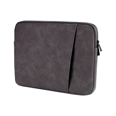 Olixar Black Eco-Leather Sleeve - For Samsung Galaxy Tab S9 FE