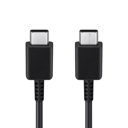 Official Samsung Black 1m USB-C to USB-C Cable - For Samsung Galaxy Tab ...