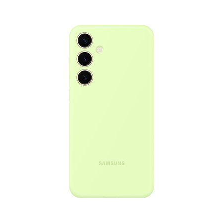 Official Samsung Lime Silicone Case - For Samsung Galaxy S24