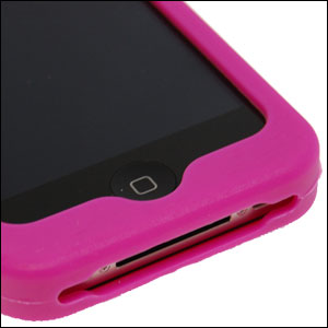 Silicone Case For iPhone 4 - Pink