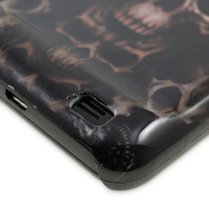 Protective Back Cover for Samsung Galaxy S2 - Skulls