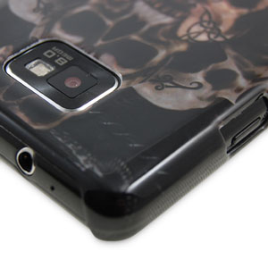 Protective Back Cover for Samsung Galaxy S2 - Skulls