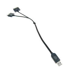 Kit: Dual Sync Cable For iPod/iPhone/iPad